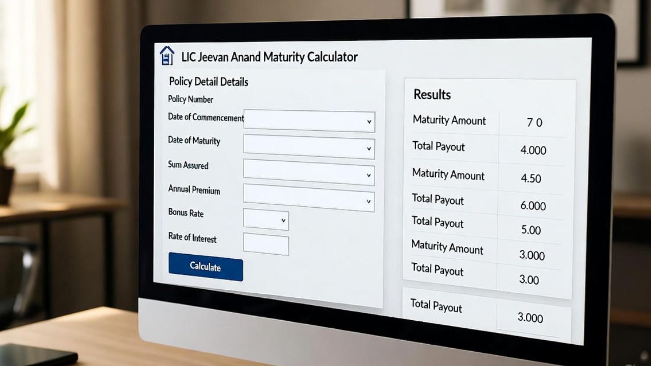 Calculator | LIC Maturity Calculator 2025
